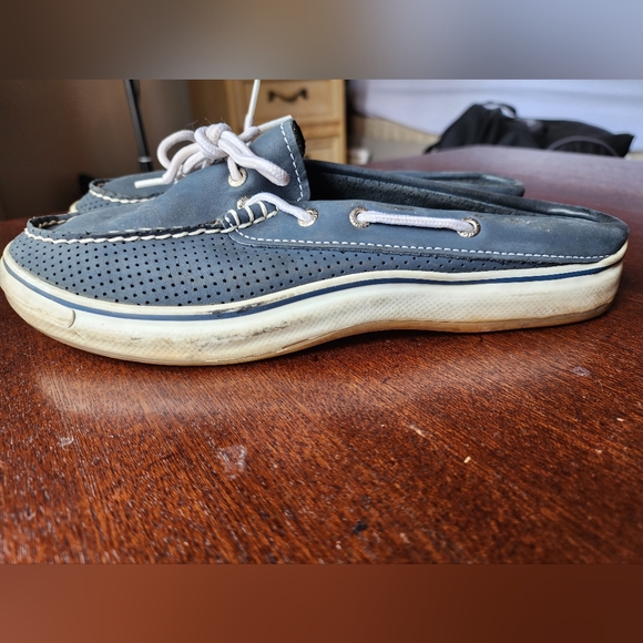 Sperry | Shoes | Womens Sperry Anchor Mule Backless Slip On Top Sider ...